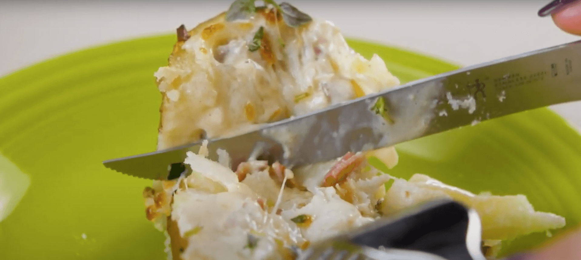 Onion, Bacon and Ham stuffed potatoes - ProSource Produce